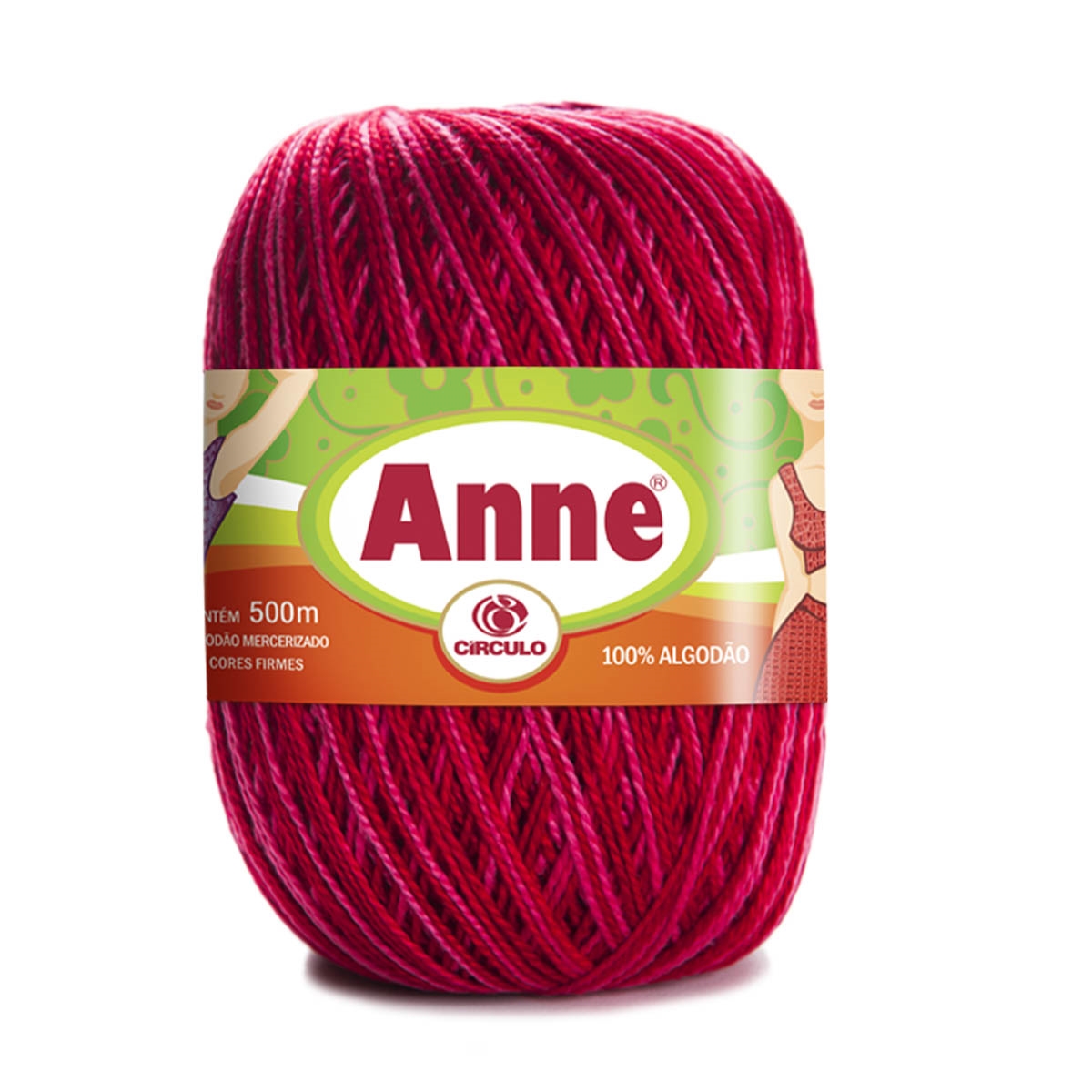 Linha Anne Círculo 9153 (Cabaré) | Dê Crochê - Ateliê & Retrosaria