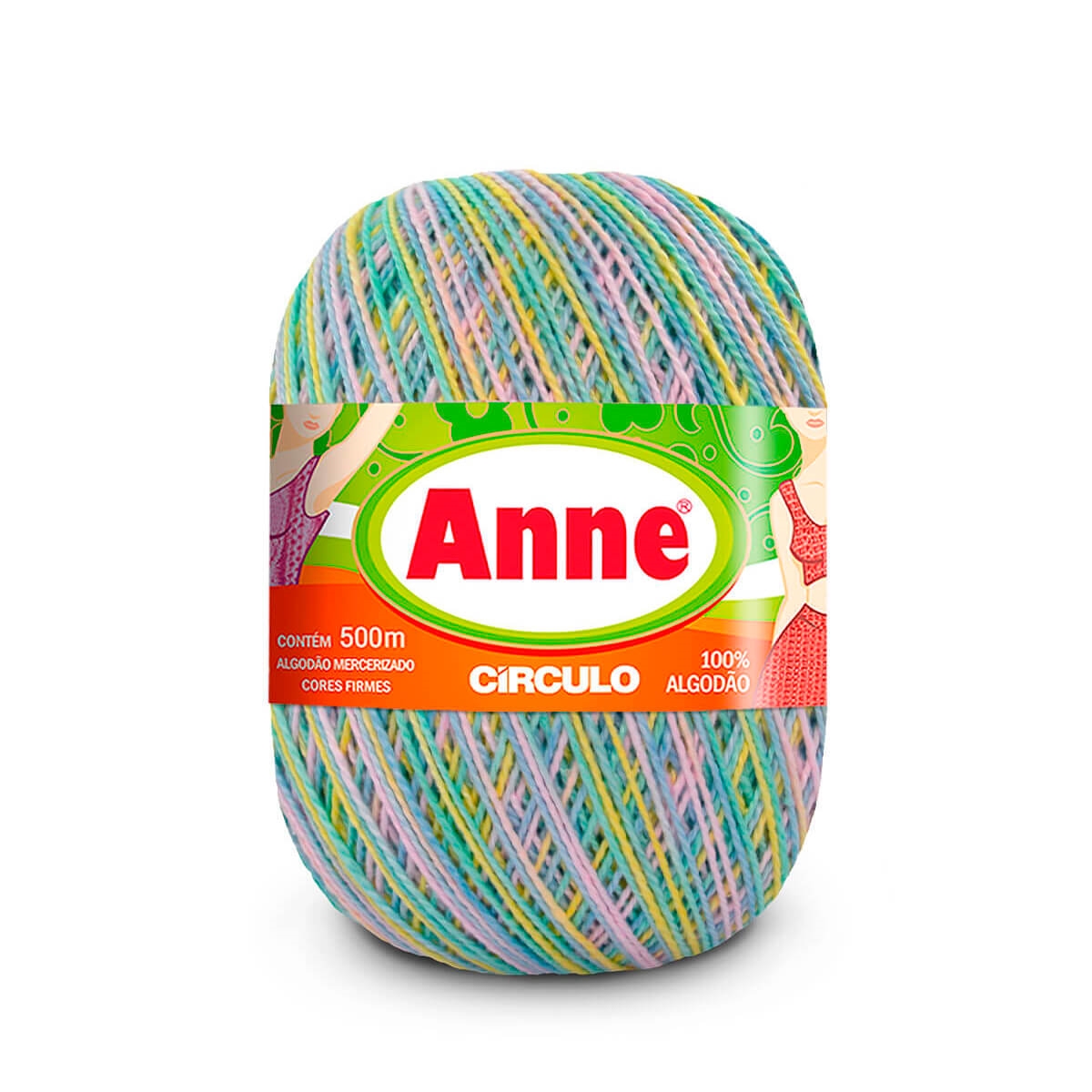 Linha Anne Círculo 9337 (Marshmallow) | Dê Crochê - Ateliê & Retrosaria