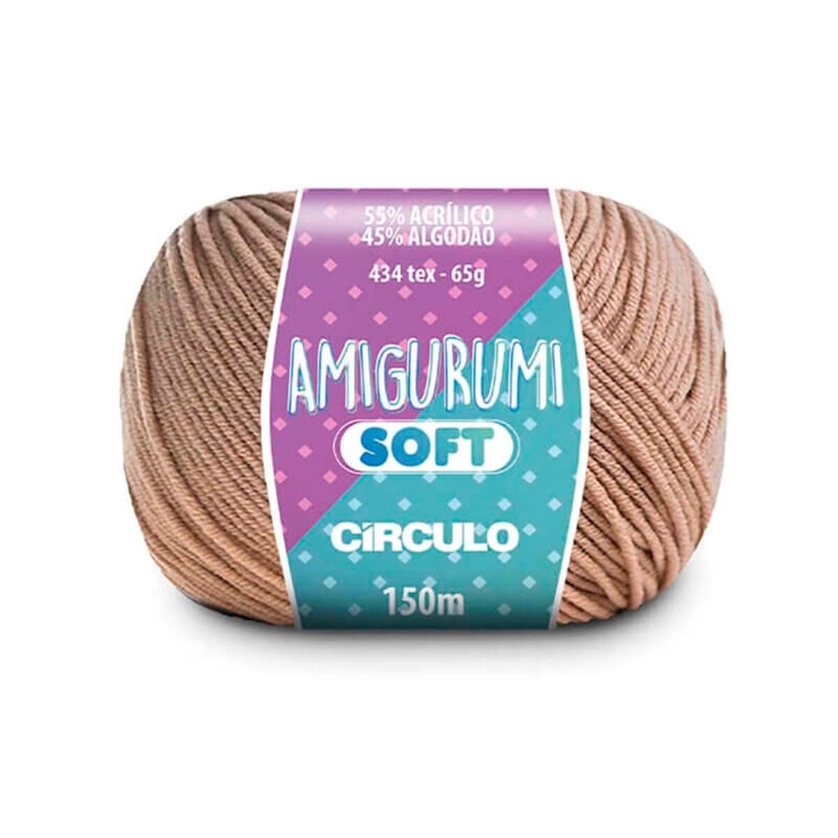 Linha Amigurumi Soft Círculo 7096 (Craft) | Dê Crochê - Ateliê & Retrosaria