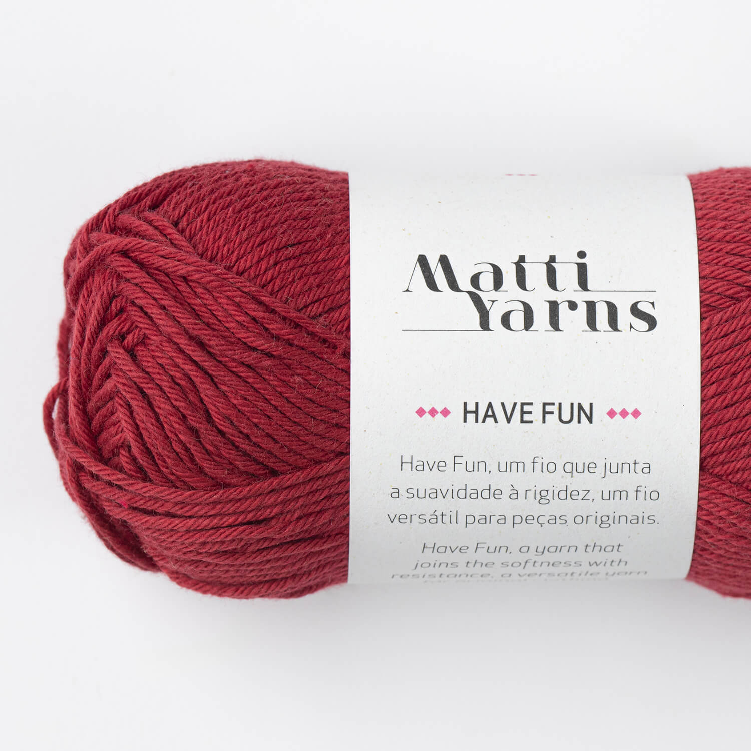 Linha Have Fun (Amigurumi) Matti Yarns 5002 (Vermelho Escarlate) | Dê ...