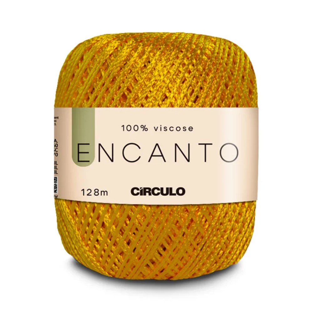 Linha Encanto Círculo 1013 (Capim Dourado) | Dê Crochê - Ateliê ...