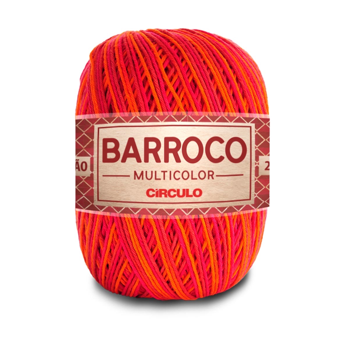 Barroco Multicolor N.6 Círculo 9484 (Verão) | Dê Crochê - Ateliê ...