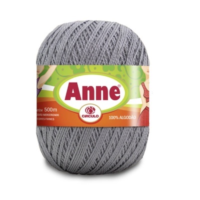 Linha Anne Círculo 8473 (Alumínio) | Dê Crochê - Ateliê & Retrosaria