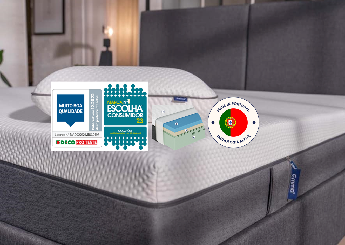 Colchão Emma Original | Companhia dos Colchões