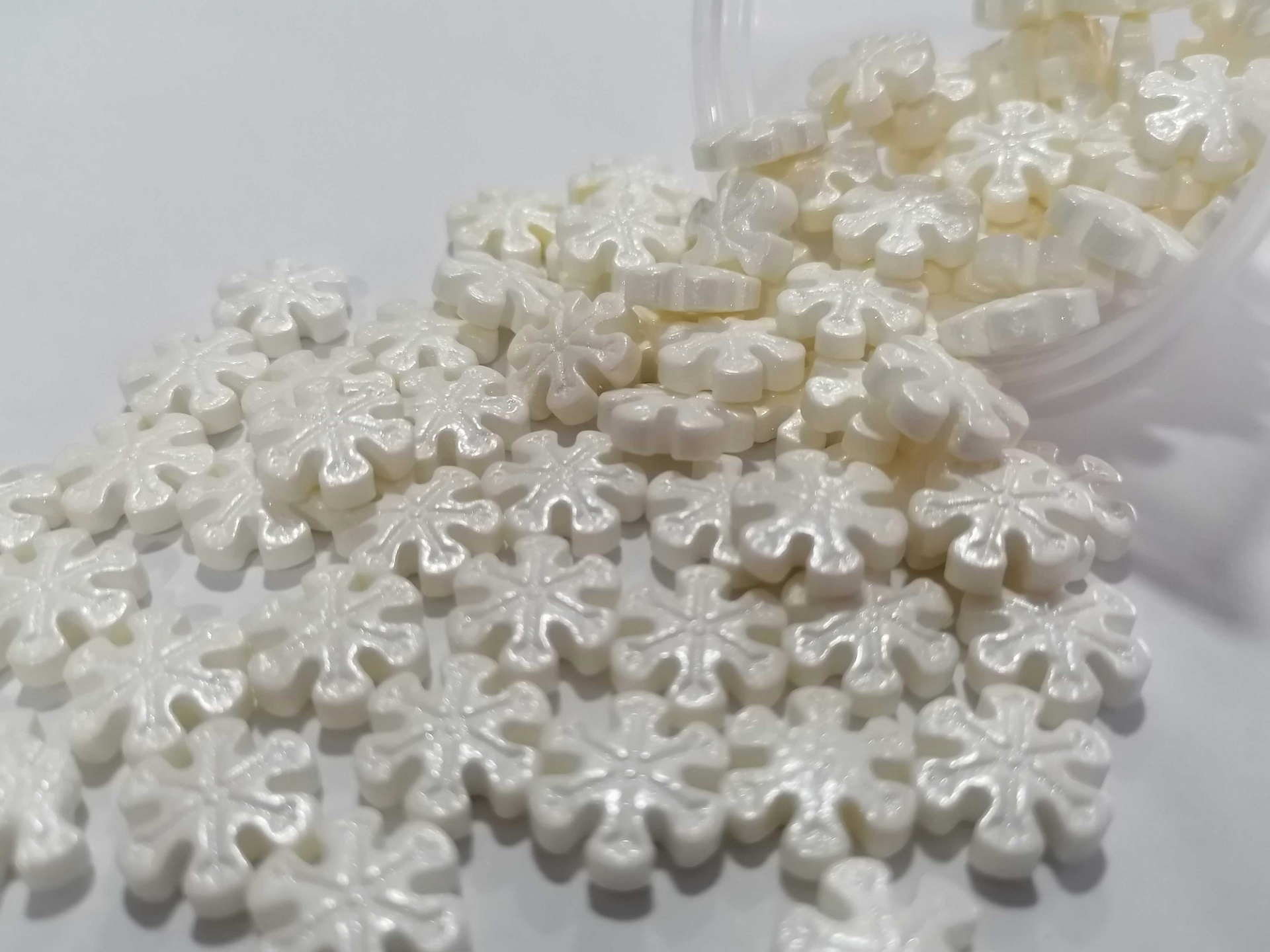 CONFETIS FLOCO NEVE RELEVO 50GR | Mercadinho doce