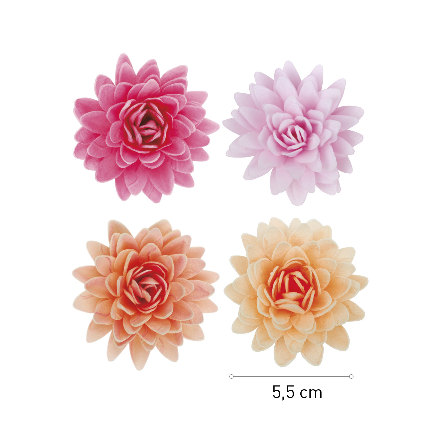 FLOR DE HOSTIA Ø 5,5CM | Mercadinho doce