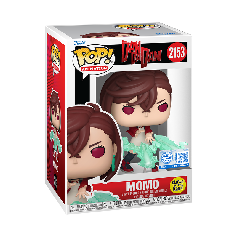PRÉ-RESERVA - Funko Pop! ANIMATION "DAN DA DAN": Momo (GITD) #2153 ...