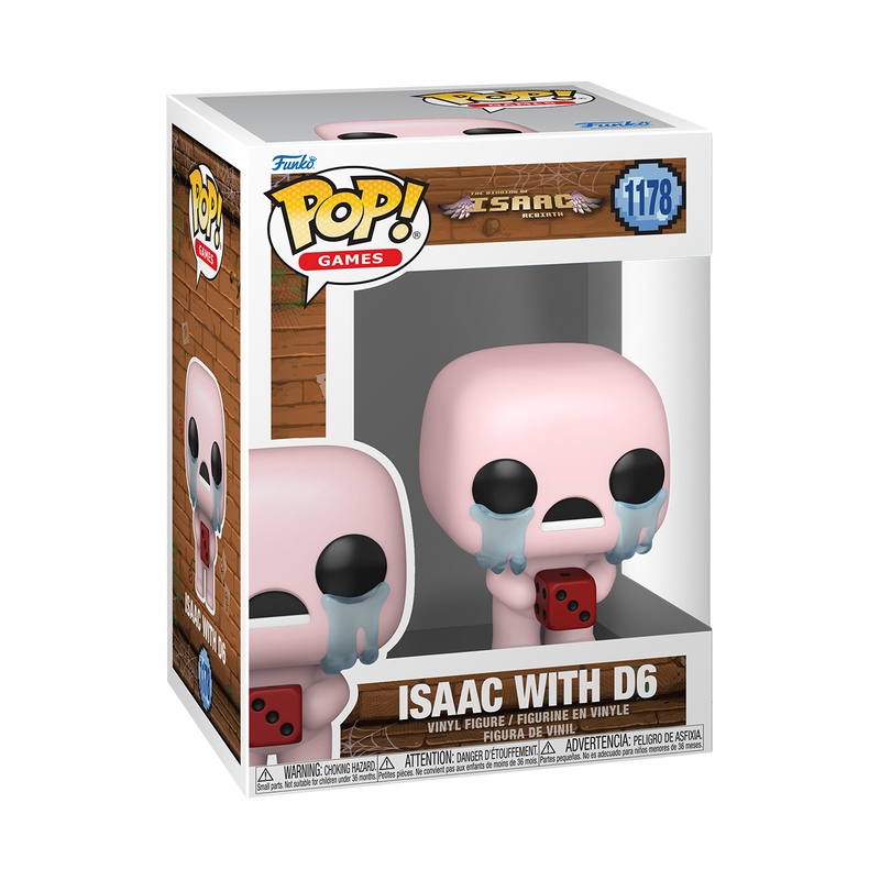PRÉ-RESERVA - Funko Pop! GAMES "The Binding of Isaac: Rebirth": Isaac ...