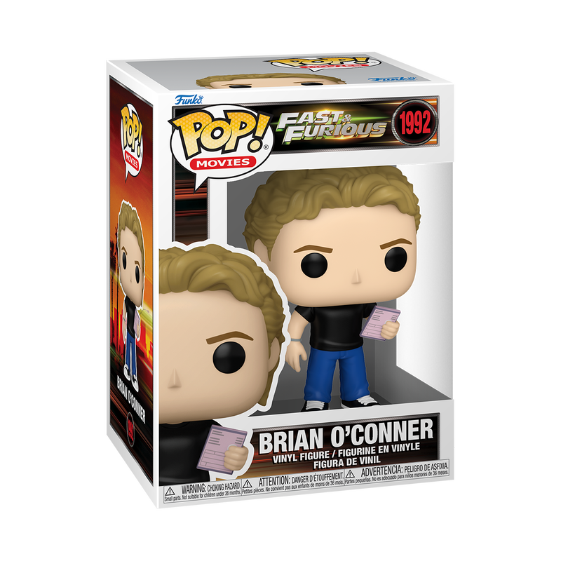 PRÉ-RESERVA - Funko POP! MOVIES "Fast & Furious": Brian O'Connor #1992 ...